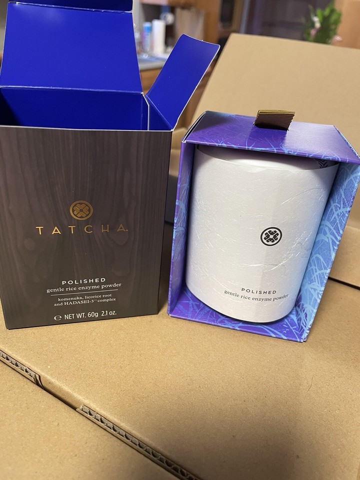 Tatcha Polished Gentle Rice enzyme powder 60g/2.1 oz | eBay