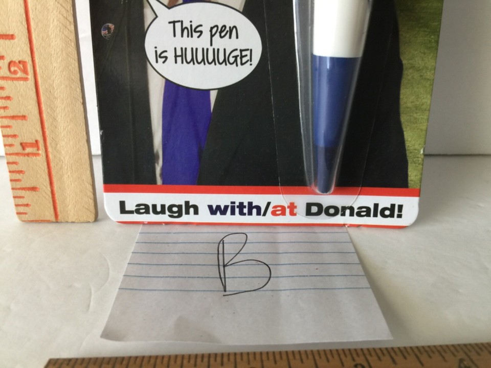 Talking Donald Trump Pen – Collectible Edition 8 Sayings in His Real ...