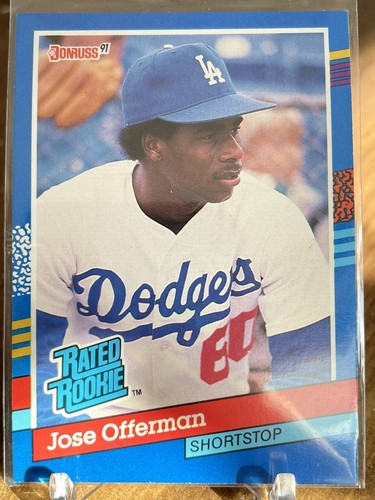 1991 Donruss #33 Jose Offerman Rated Rookie Rc | eBay