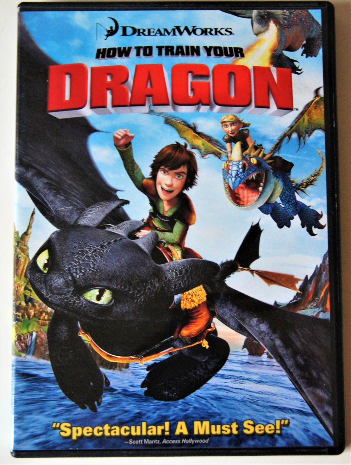 How To Train Your Dragon Dvd Cover