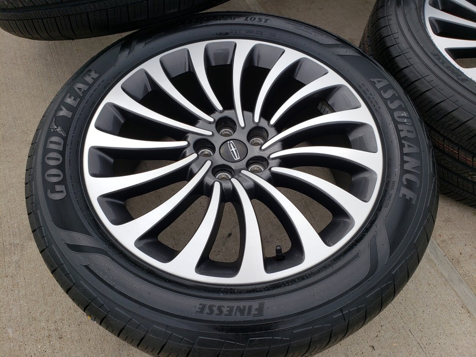 20" Lincoln Aviator OEM rims wheels 10189 Ford Explorer 2022 2023 2024 ...