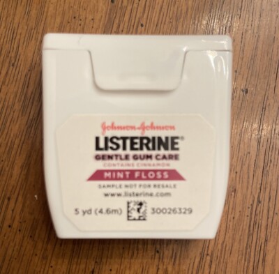 gentle gum care listerine string FLOSS mint dental floss Johnson ...