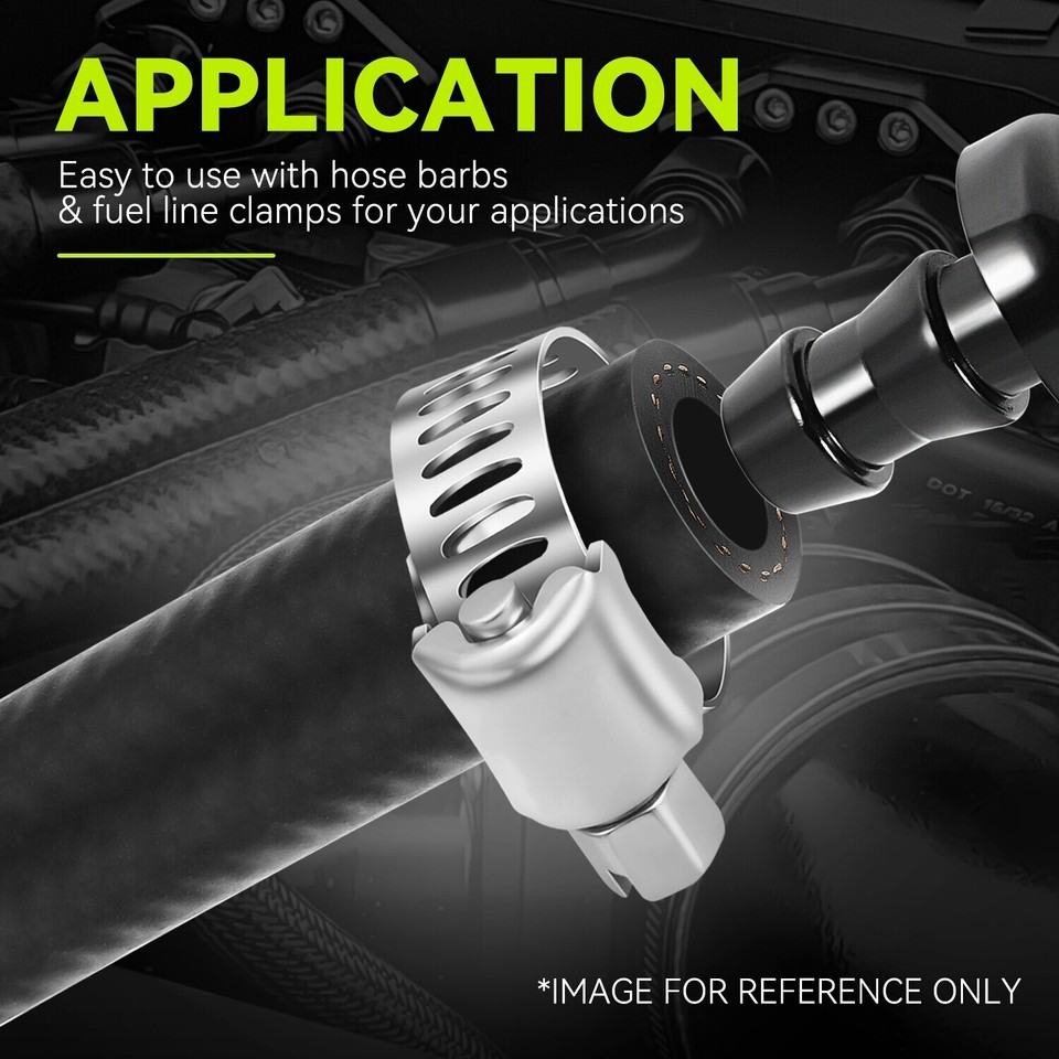 1/4" ID 5FT 4AN NBR Rubber Gasoline/Diesel/Biodiesel/Engine Oil/Fuel ...