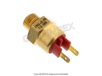 BMW E24 E28 E30 (77-92) Auxiliary Fan Switch 99 deg.C (2-Prong, Red Top ...