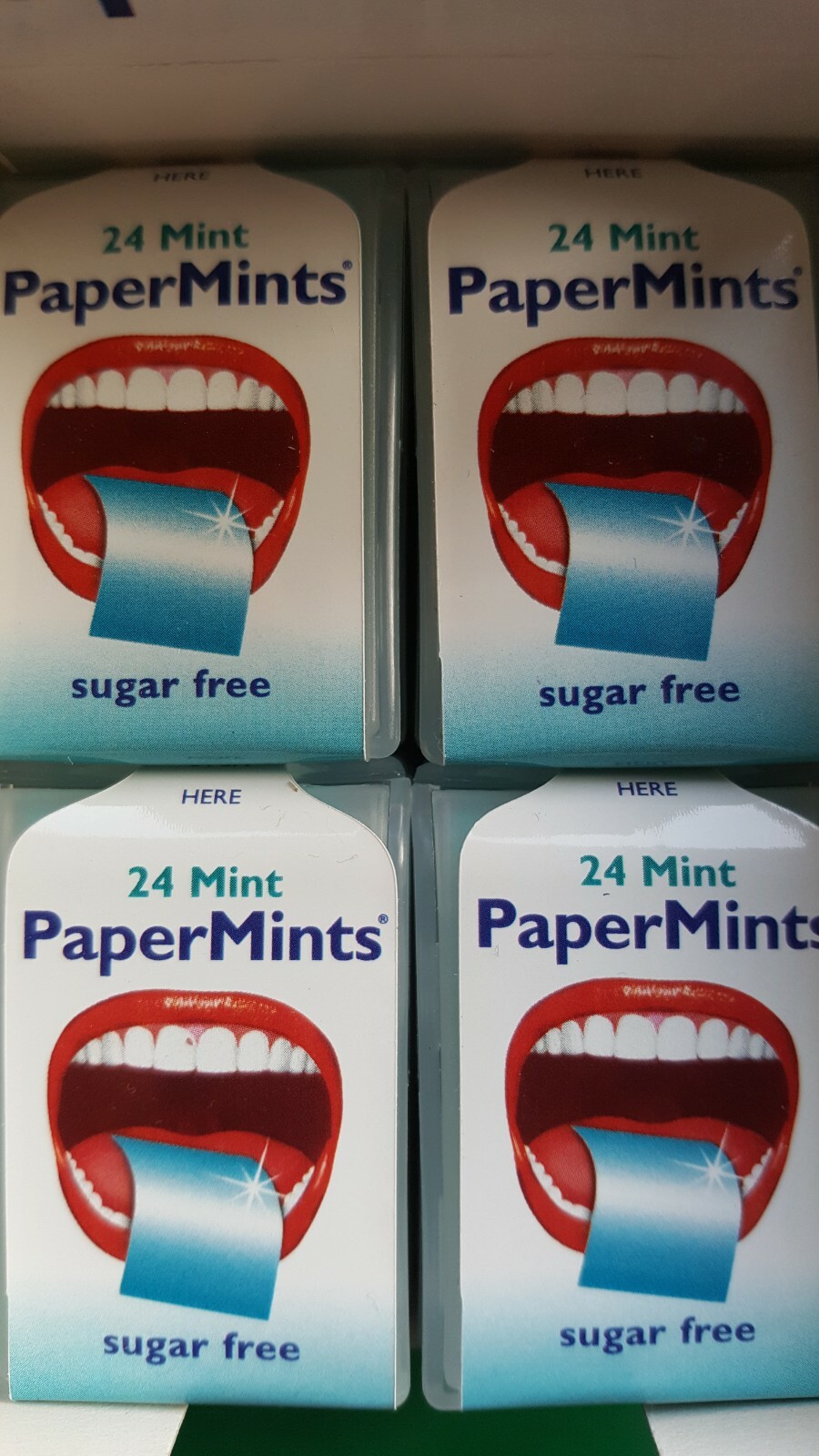 PaperMints Cool mint instant fresh breath strip(s) sugar free + ketosis ...