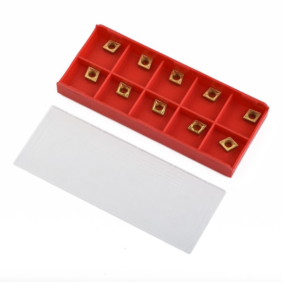 Carbide Inserts 10pcs Blade CCMT060204-HM YBC251 Toolholding New ...
