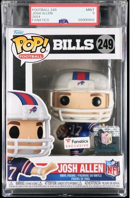 Funko Pop NFL Fanatics Exclusive Josh Allen Buffalo Bills #249 PSA 9 | eBay