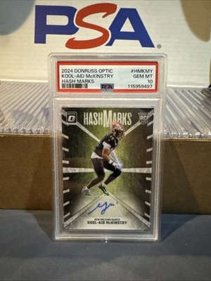 2024 Panini Donruss Optic Kool-Aid McKinstry #HMKMY Hash Marks ...