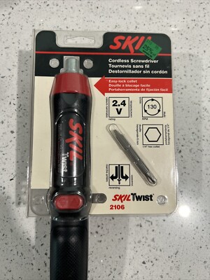 2.4V Skil Twist Cordless Screw Driver 2106 NIB | eBay