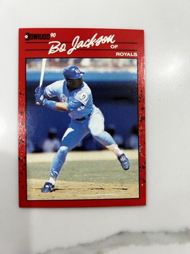 Bo Jackson 1990 Donruss #61 ERROR CARD | eBay