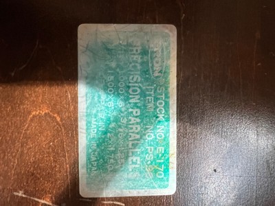 ERON 8pc. PARALLEL SET PRECISION MACHINIST | eBay