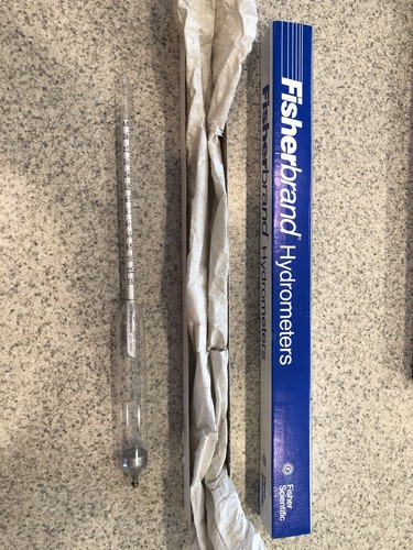 Fisher Scientific Model #11-585C Twaddle Scale hydrometer | eBay