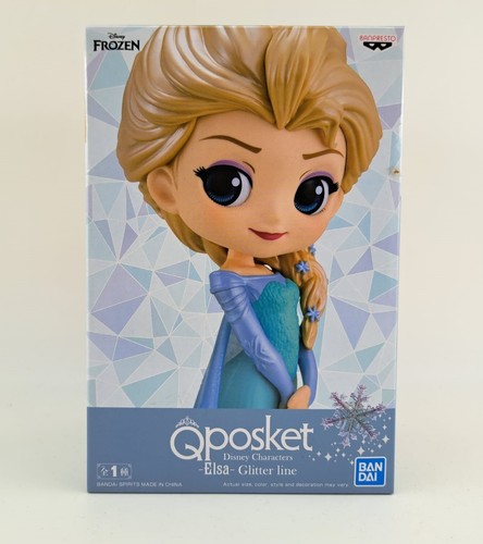 Banpresto Disney Frozen Q Posket Glitter Line Elsa Figure | eBay
