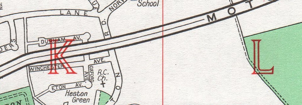OSTERLEY. Heston Southall Hounslow North Hyde Norwood Green Lampton ...