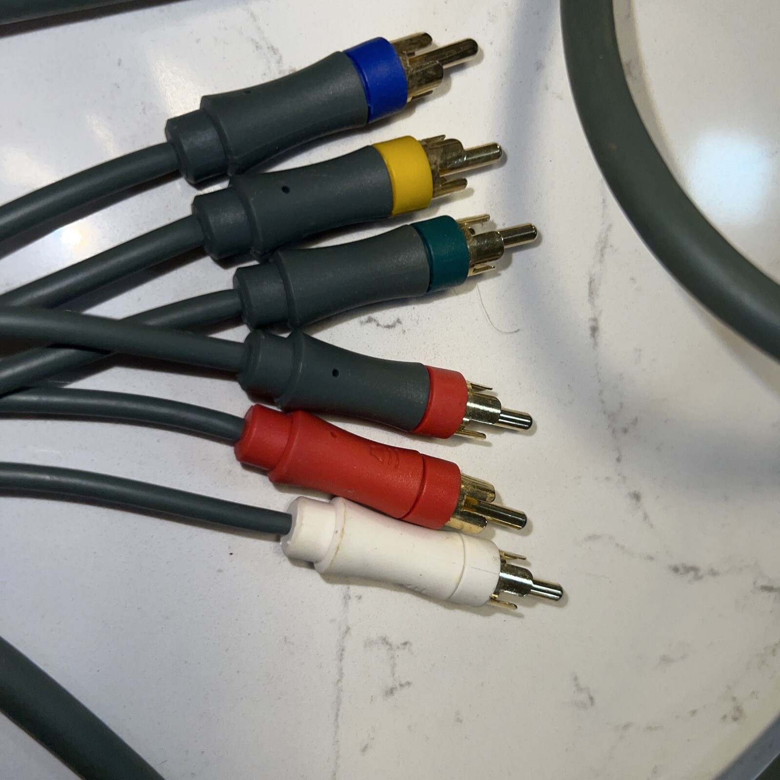 Xbox 360 Component HD AV Cable Microsoft *Untested* | eBay