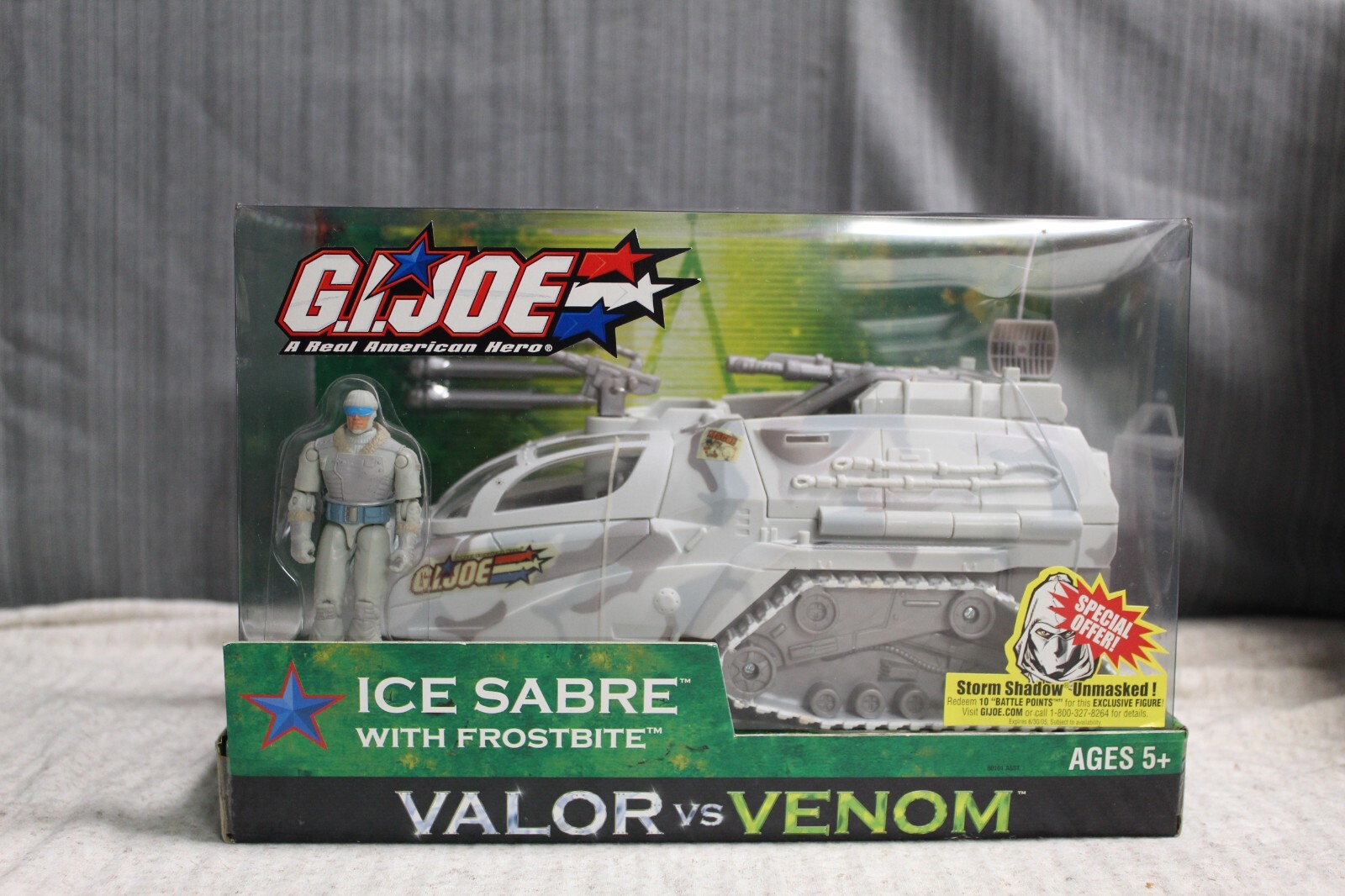 Gi joe Valor vs Venom Ice Sabre with Frostbite new and unopened | eBay