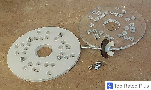 Universal Router Base Plate for Compact Trim Routers5-3/4"Dia(146mm ...