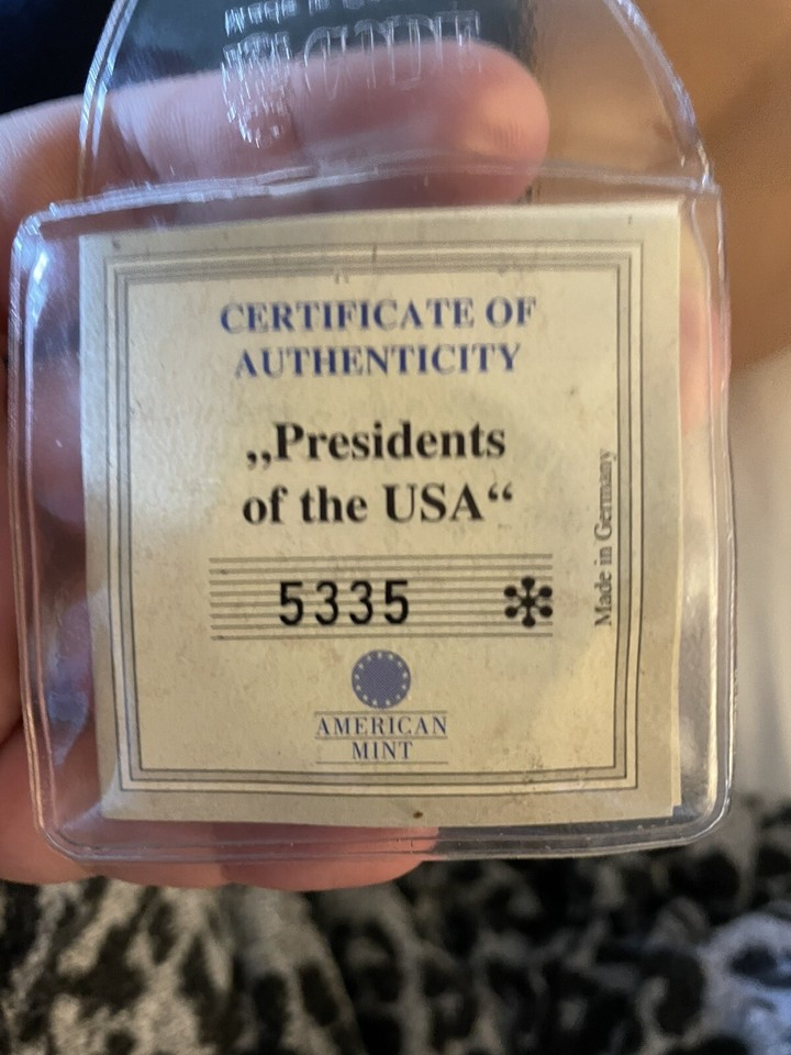 John F Kennedy 35th US President 1961-1963 Commemorative Token Coin ...