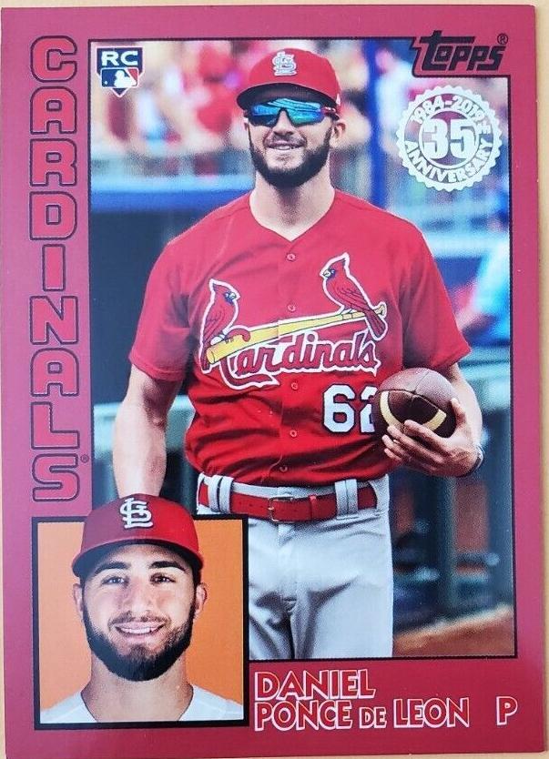 2019 Topps - 1984 Topps Baseball Rookies Daniel Ponce de Leon #84R-DP ...