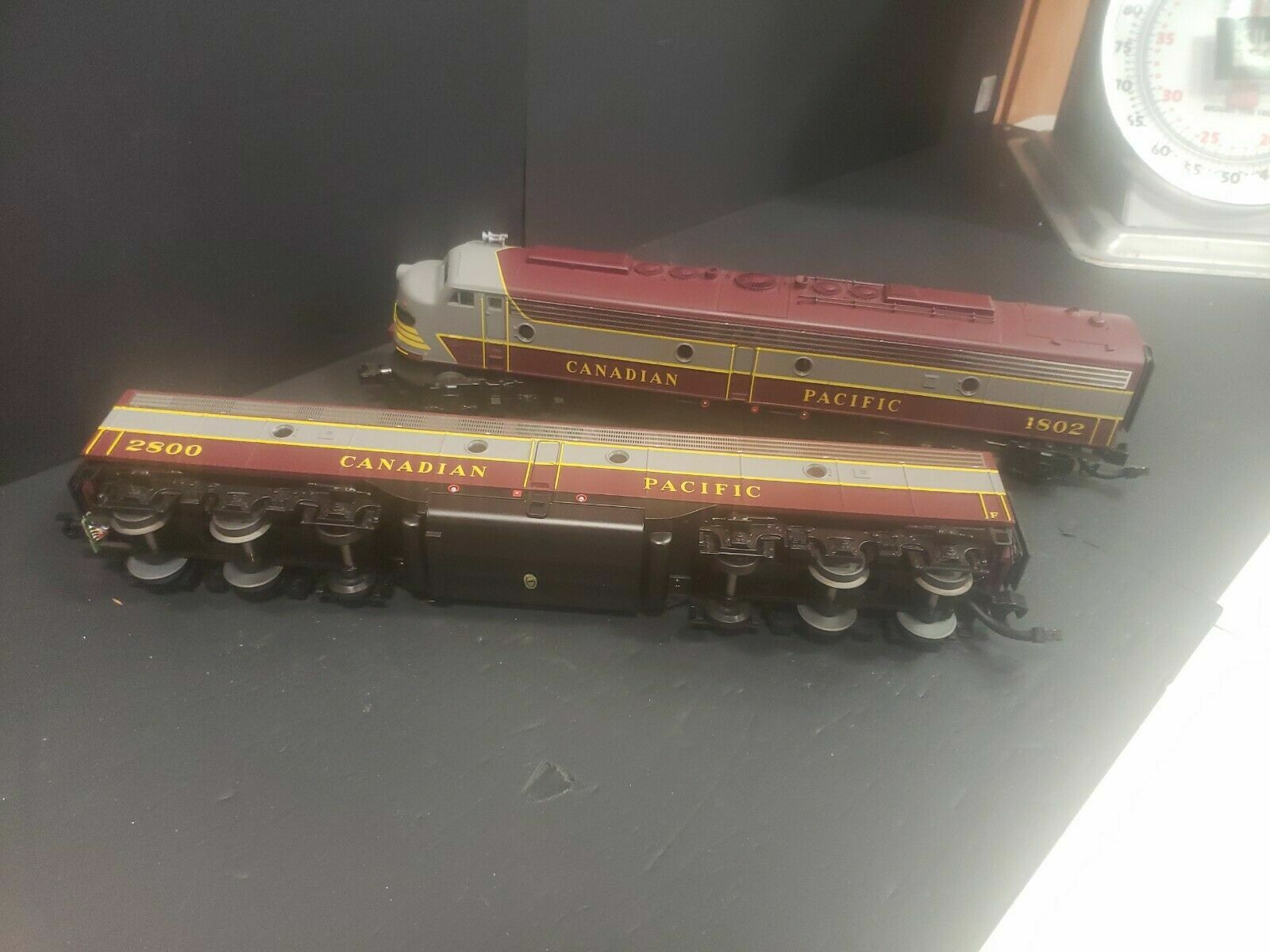 MTH PREMIER 20-2596-1 CANADIAN PACIFIC E8 ABA DIESEL SET PS 2.0 in BOX ...