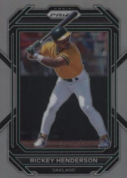 2023 Panini Prizm - Rickey Henderson #234 Silver Prizm for sale online ...