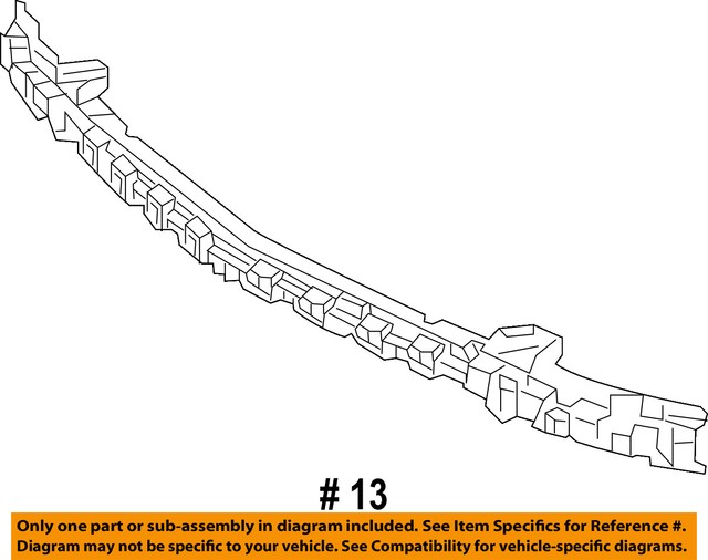 MERCEDES Mercedes-Benz OEM Glk350 Front Bumper-cover Support Bracket ...