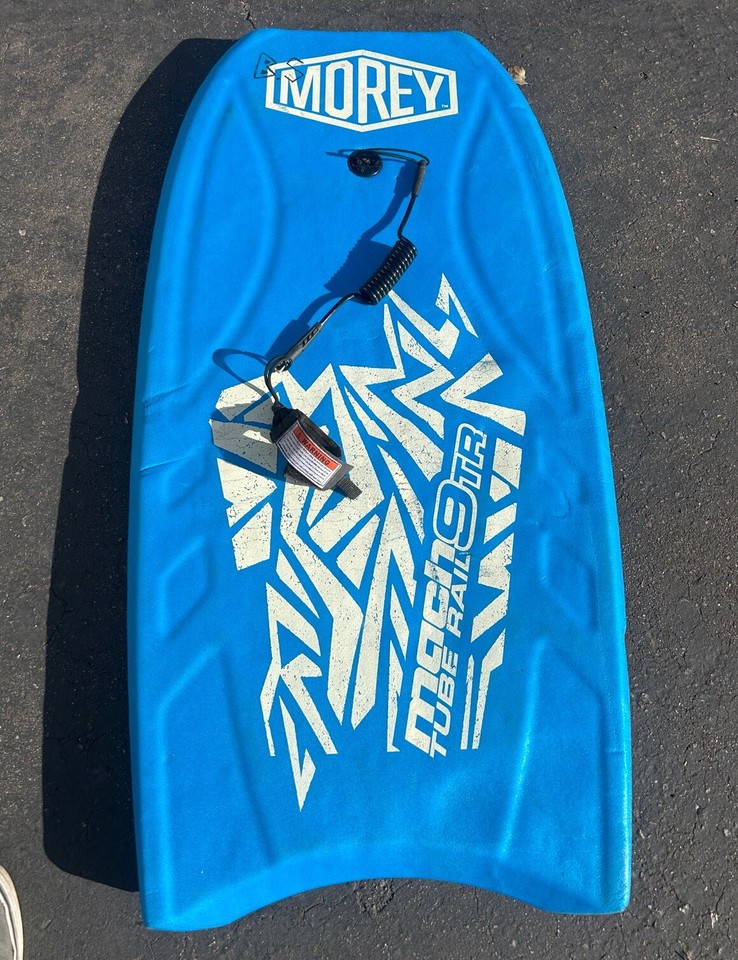 Morey Mach 9 TR Tube Rail 9TR Boogie Board 42" Body Surf Slick Bottom ...