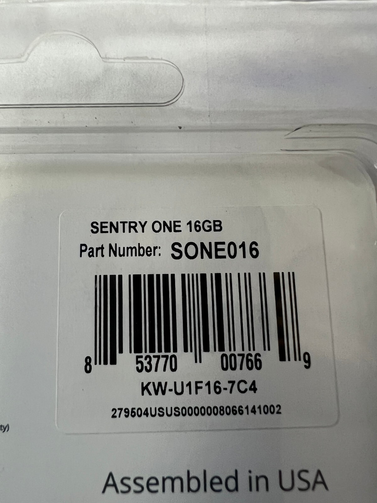 DataLocker SONE016 Sentry One Encrypted Flash Drive 16 GB 256 Bit AES ...