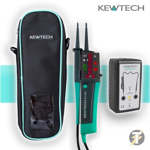 Kewtech KT1780 Voltage & Continuity Tester KIT31, KEWPROVE 3 Proving ...