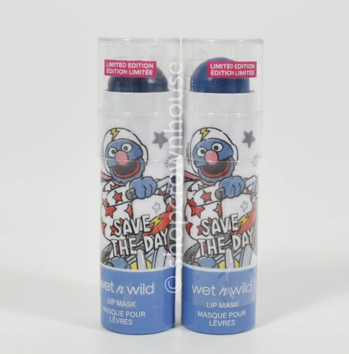 2 Wet n Wild Sesame Street Grover Save the Day Lip Mask | eBay