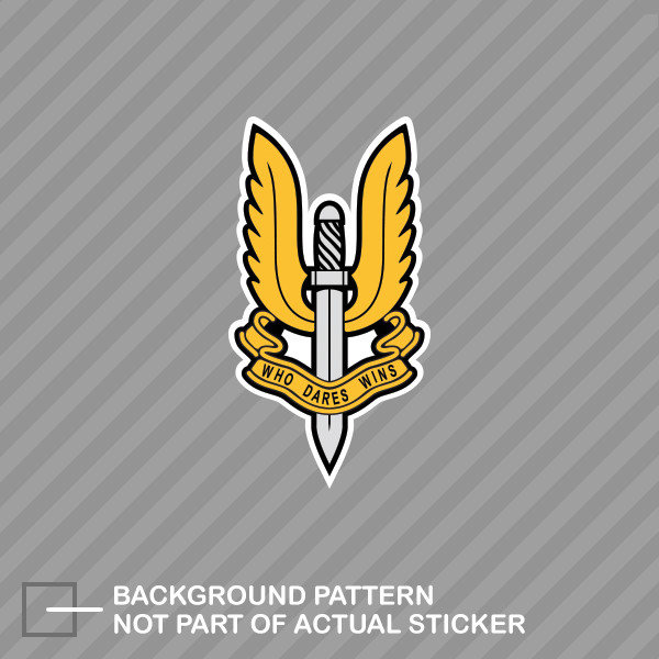Special Air Service SAS Insignia V2 Sticker Decal Vinyl British Special ...