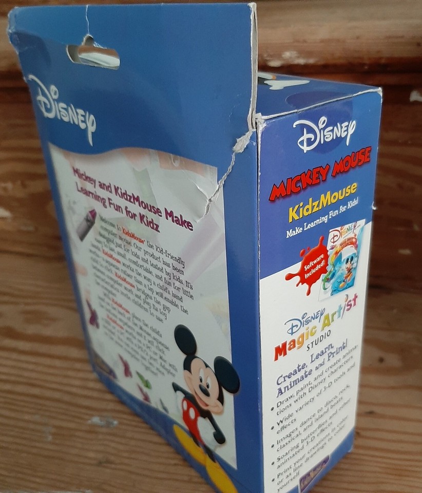 Disney Mickey Mouse KidzMouse/Magic Artist Studio PC/Mac Compatible ...