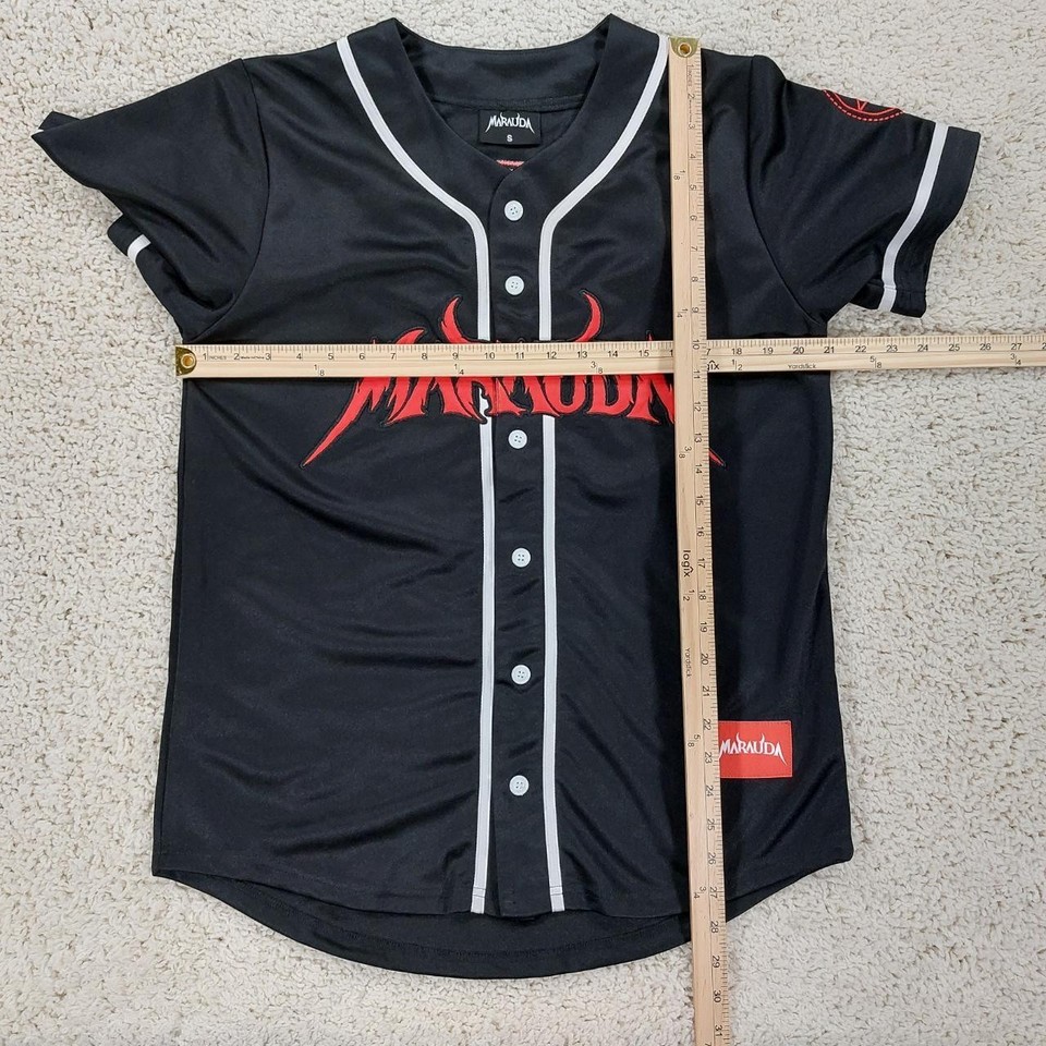 Marauda Tour Baseball Jersey Shirt Small, EDM Dubstep Festival Merch ...