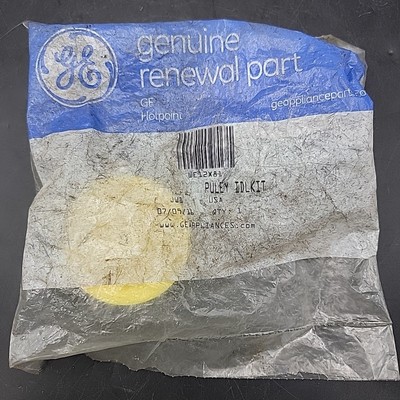 Genuine OEM GE DRYER IDLER PULLEY WHEEL WE12X81 (Yellow) Free Shipping ...