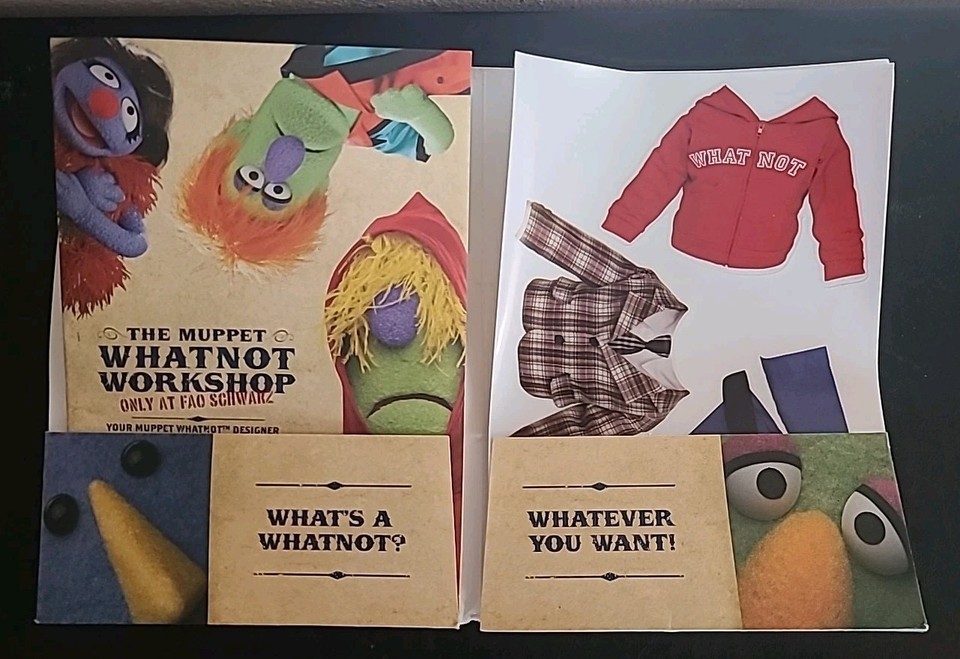 The Muppets 2012 Whatnot Workshop Blue Puppet FAO Schwarz W ...