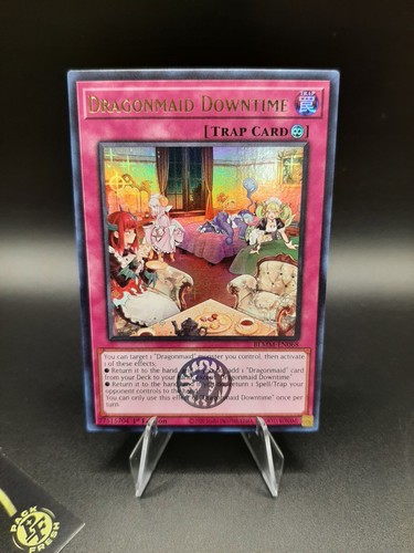 Yu-Gi-Oh! Dragonmaid Downtime BLMM-EN068 Emblazoned Ultra Rare 1st Ed ...