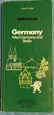 Michelin Green Guide - Germany ~ 7th Edition ~ 1986 | eBay