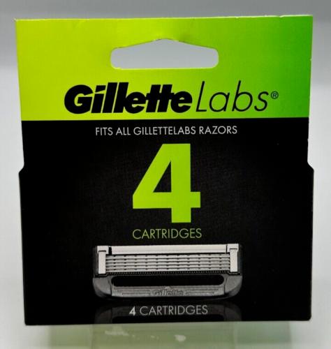 Gillette Labs Razor Blade Refill Cartridges - 4 Count | eBay