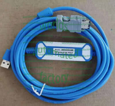 ASDA-B2 AB A2 For Delta Servo Driver Programming Cable CN3/4 Connect PC ...