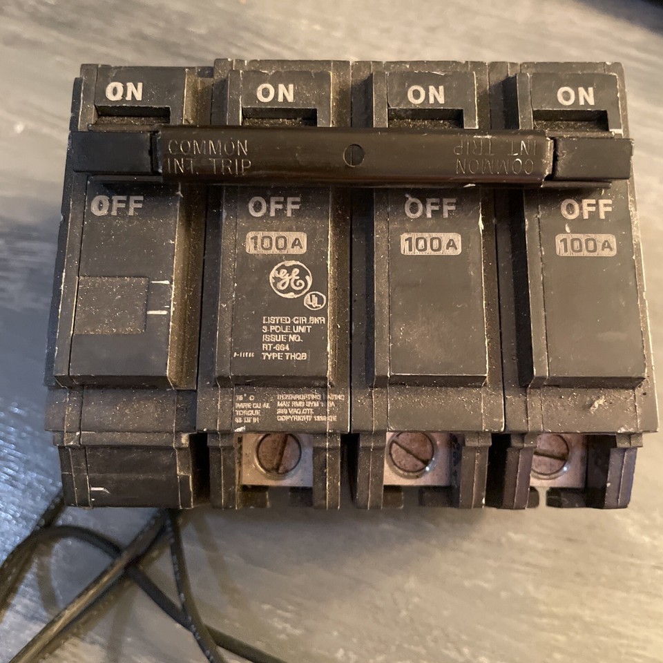 THQB3100ST1 General Electric Shunt Trip Circuit Breaker | eBay
