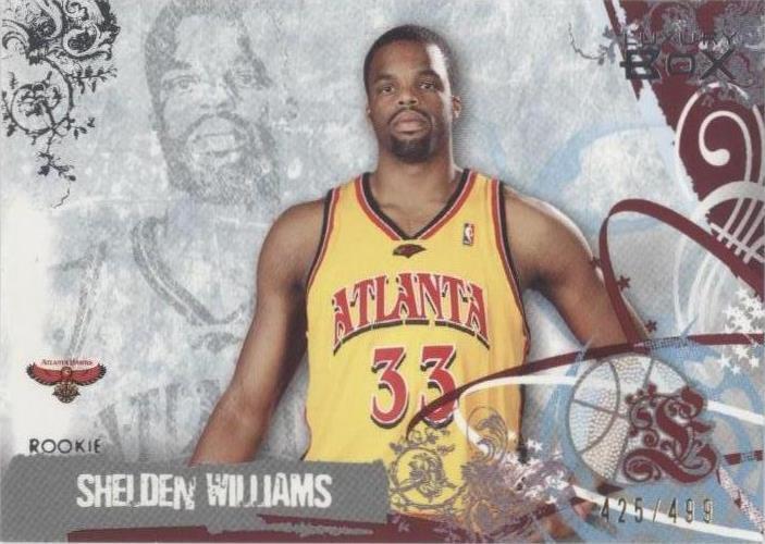 2006-07 Topps Luxury Box - Rookie Shelden Williams #97 Red /499 (RC ...