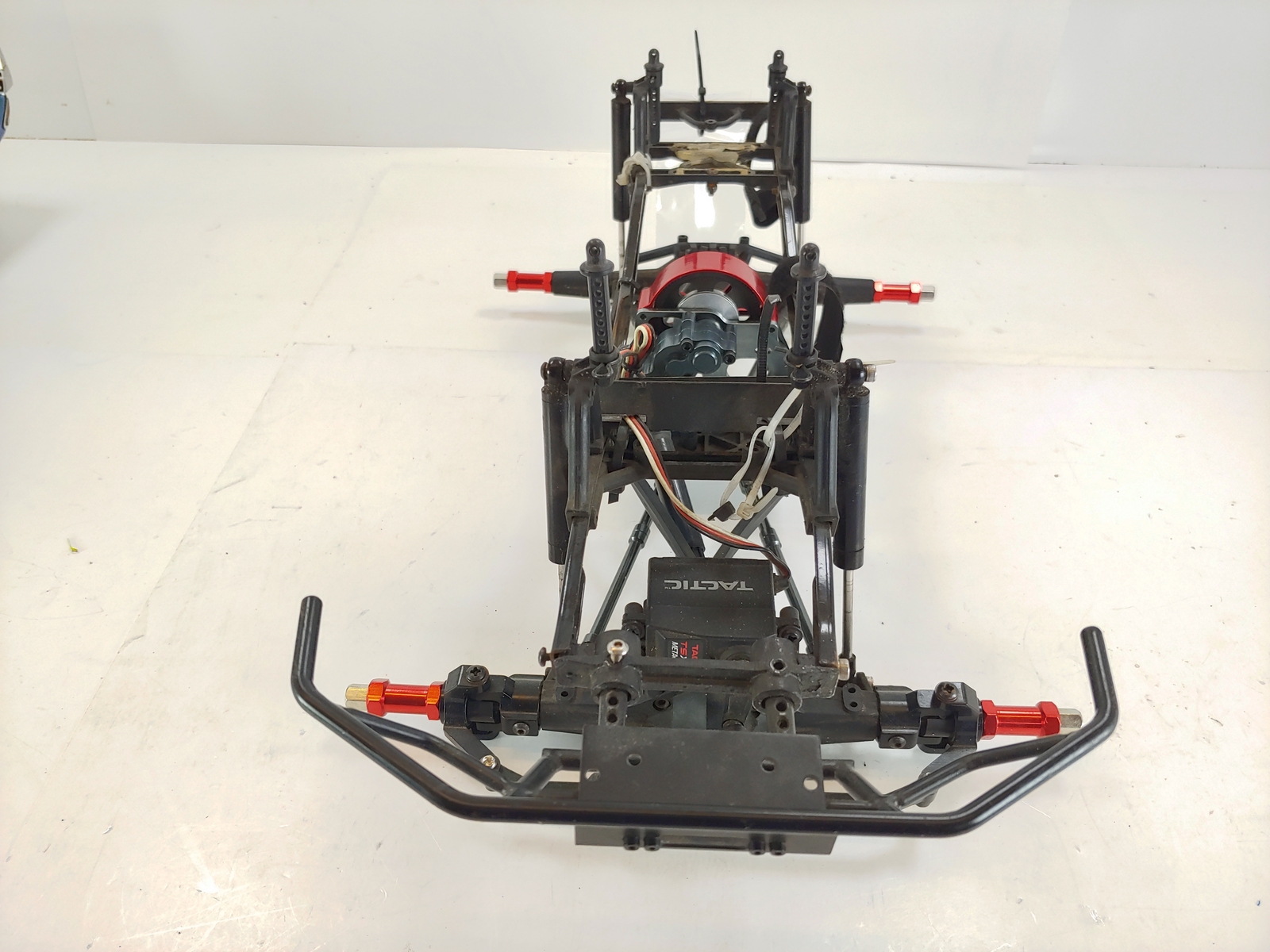 Axial SCX10 1/10 4x4 RC Rock Crawler Roller Slider Chassis w/ Toyota ...