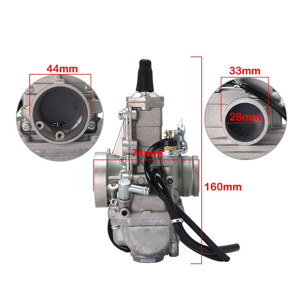 Mikuni 28mm TM28 Flat Slide Performance Carburetor Carb VM28-418 | eBay