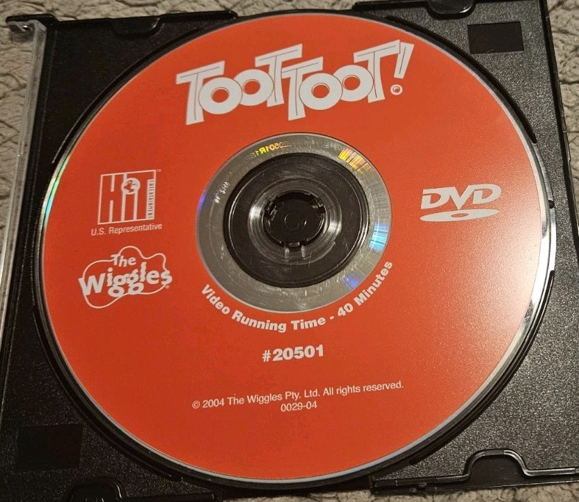 The Wiggles Toot Toot? 2004 DVD Tested Plays | eBay