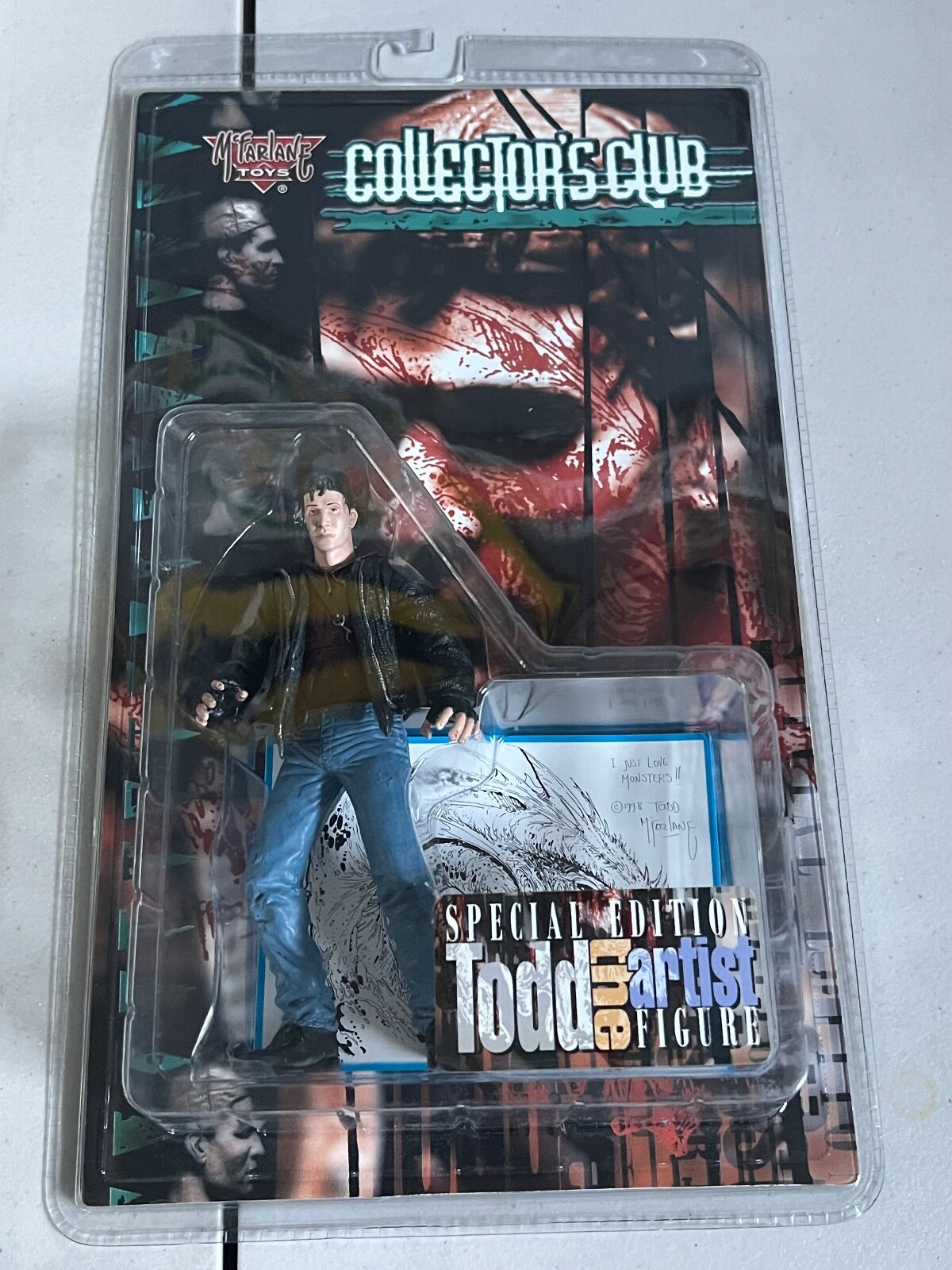 McFarlane Toys Todd The Artist Action Figure Special Edition Collector ...