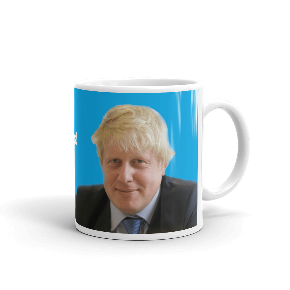 Conservative Party Mug - General Election - Boris Johnson Mug - Back ...
