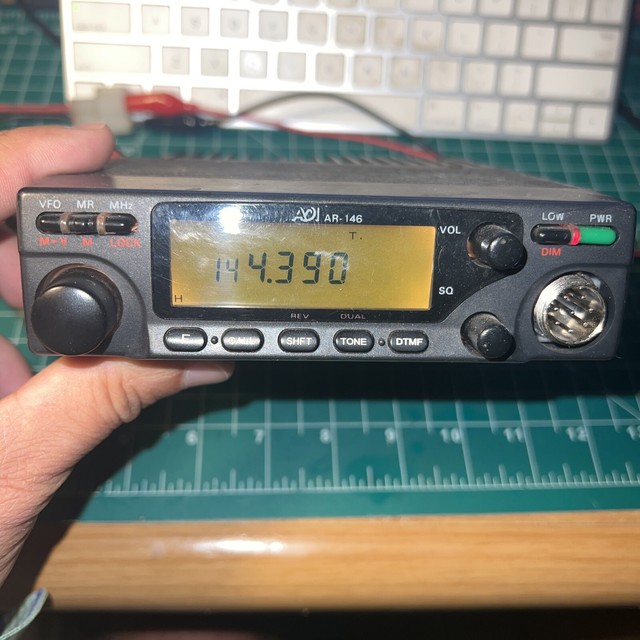ADI Ar-146 2m VHF Mobile Ham Radio Transceiver for sale online | eBay