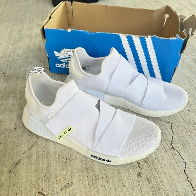 Adidas Originals NMD_R1 Strap Shoes Women size 9 sportswear White Open ...