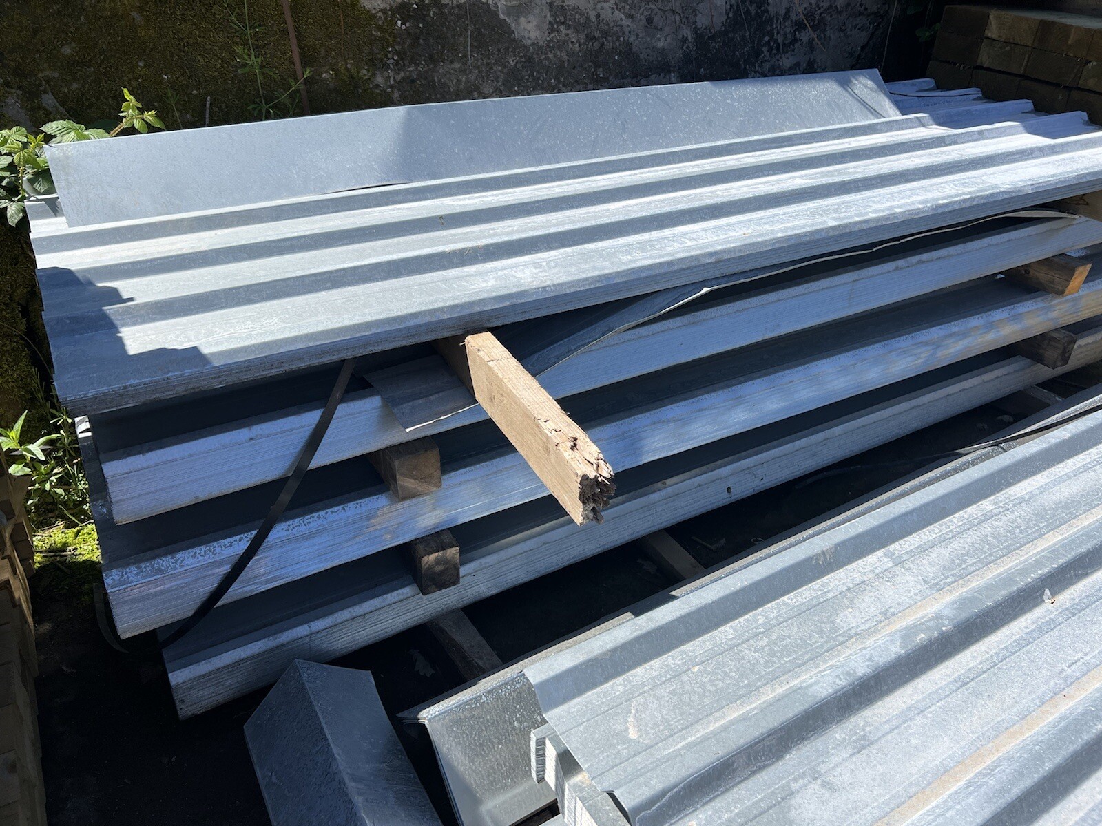 3M GALVANISED BOX PROFILE ROOF SHEETS - NEW | eBay UK