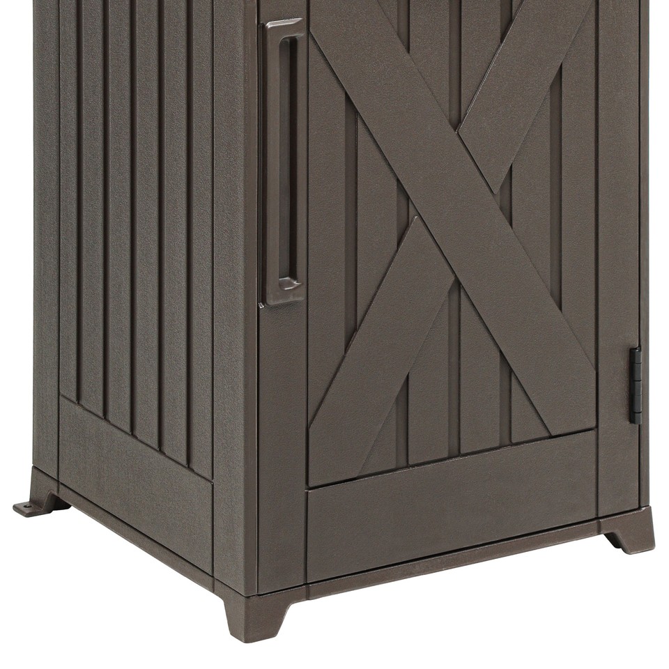 Lockable Outdoor Mail Delivery Box 60 Gallon Waterproof Parcel ...